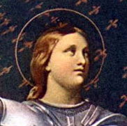 Santa Giovanna d'Arco: Tenete la croce in alto, cosicché io possa ...